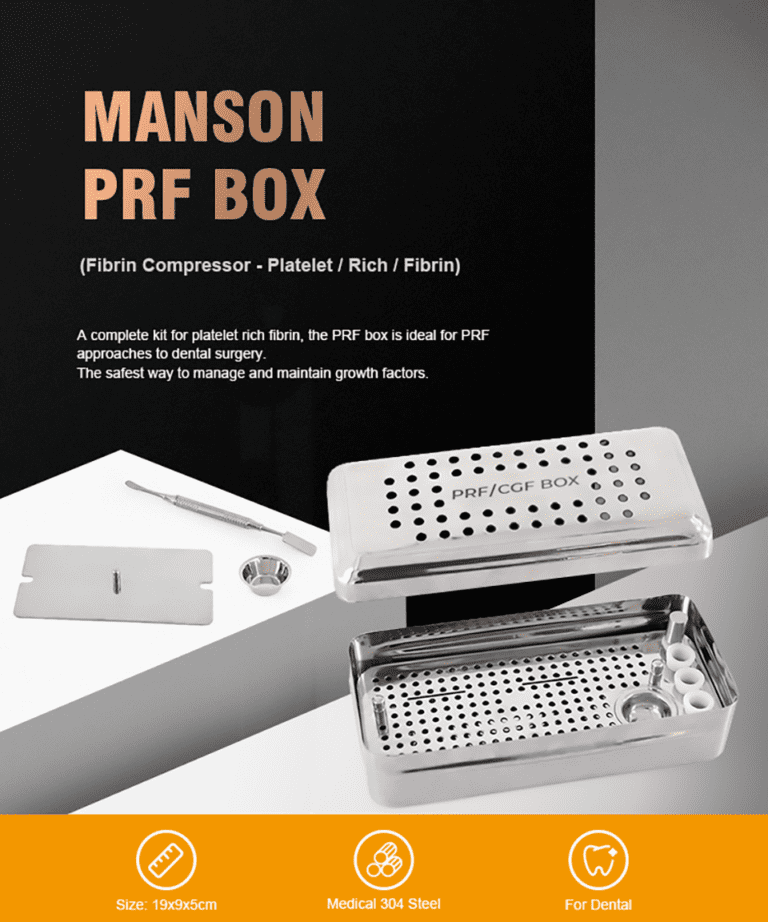 PRF & GRF Box Dental Product PRF Implant - Manson PRP