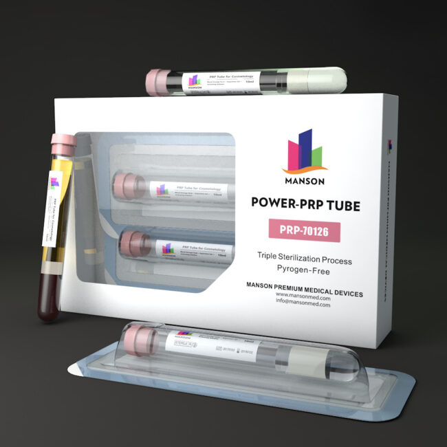PRP Tubes with ACD Gel:Here are seven things you should know - Manson PRP